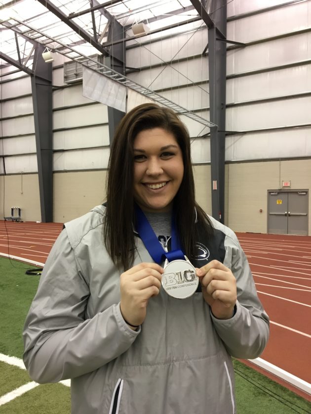 St. Clairsville grad Robinson finishes indoor career with Big Ten ...